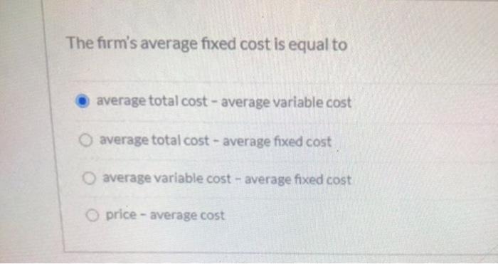 Solved The minimum efficient scale (MES) of production is | Chegg.com