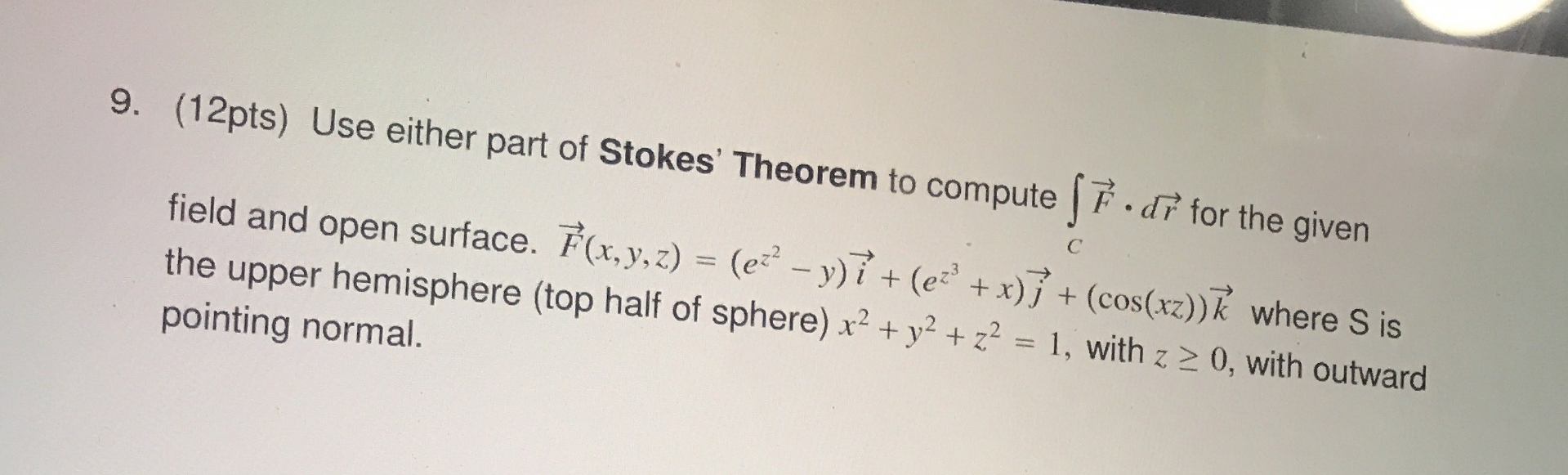 Solved Use either part of Stokes' Theorem to compute | Chegg.com