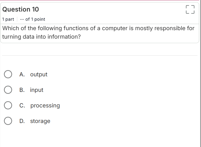 Solved Question 5 1 part | -- of 1 point RAM is nonvolatile | Chegg.com