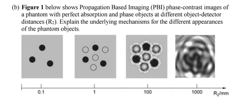 Solved (b) ﻿Figure 1 ﻿below shows Propagation Based Imaging | Chegg.com