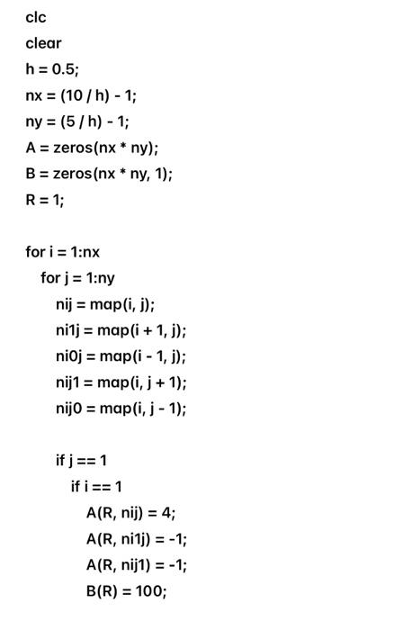 Solved Write a matlab code using the same way this code is | Chegg.com