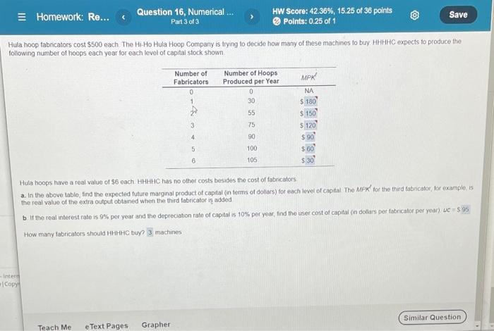 Solved i need help understanding the MPK in the chart. i | Chegg.com