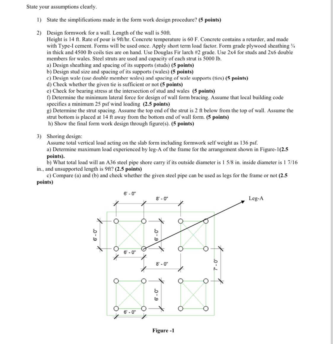 Solved State your assumptions clearly.State the | Chegg.com