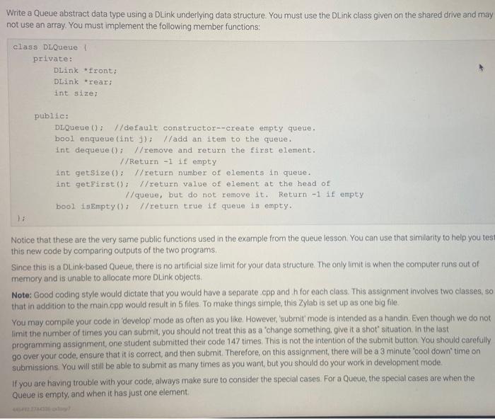 Solved please answer in C++ some code is given do not mess | Chegg.com