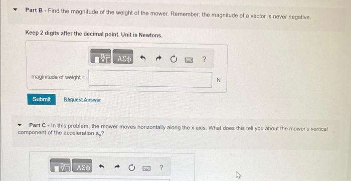 Solved Learning Goal: Application of Newton's Laws and 1D | Chegg.com