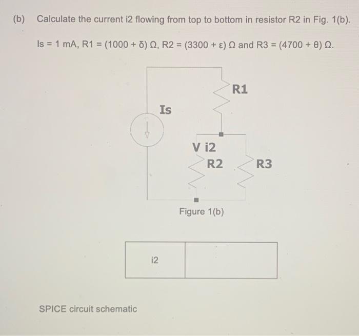 Solved Calculate the current i2 flowing from top to bottom | Chegg.com