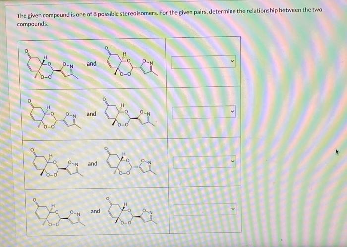 Solved The following compound, whose central ring is | Chegg.com