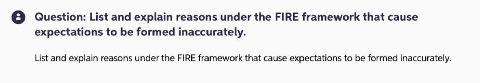 Solved (8) ﻿Question: List and explain reasons under the | Chegg.com