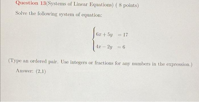 Solved Question 1 5 Points 2−5 X−1 2[x 10 X−1 ] Answer