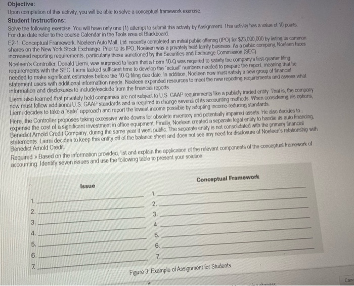 Solved Objective: Upon completion of this activity, you will | Chegg.com