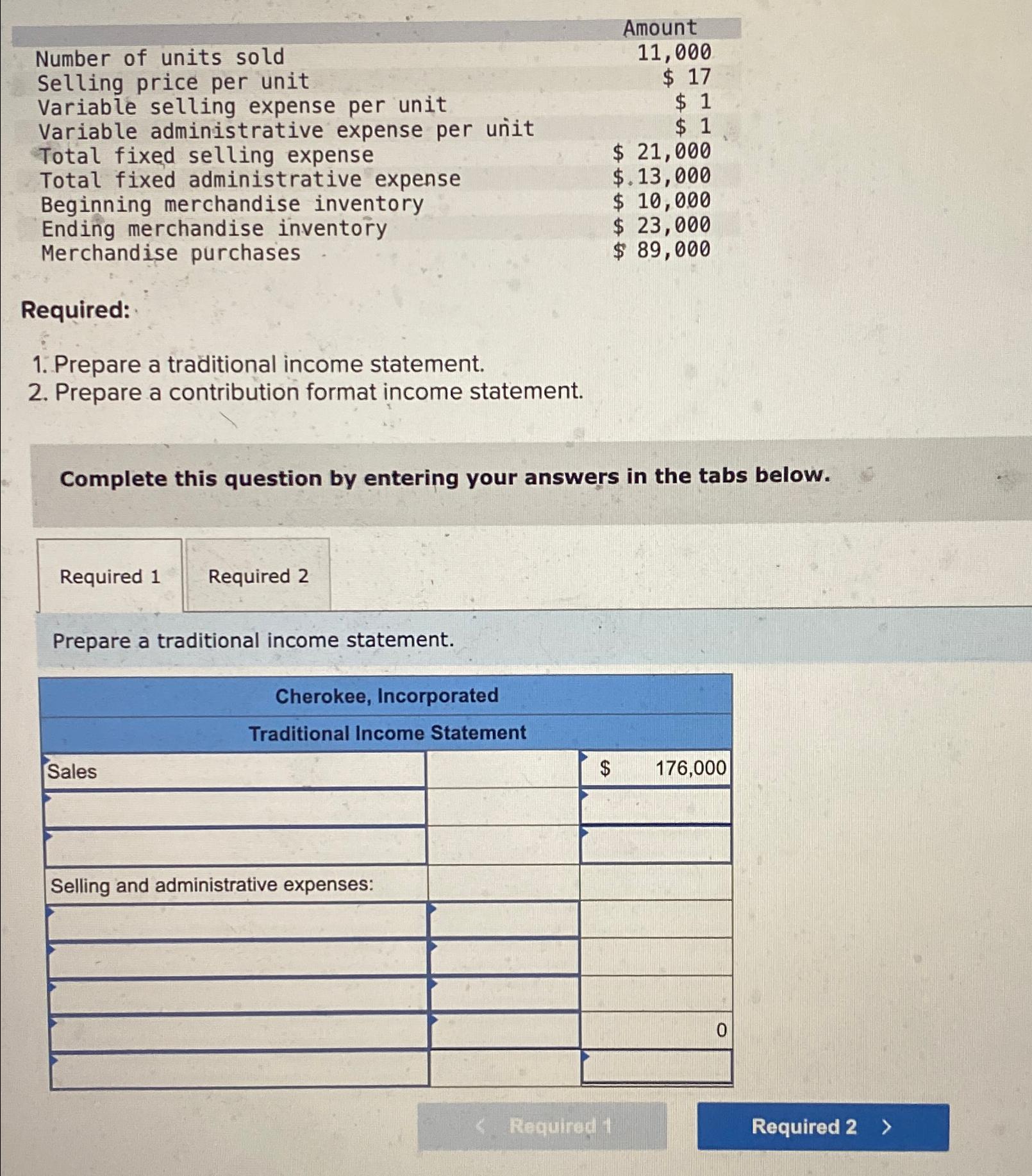 Solved \table[[,Amount],[Number of units | Chegg.com