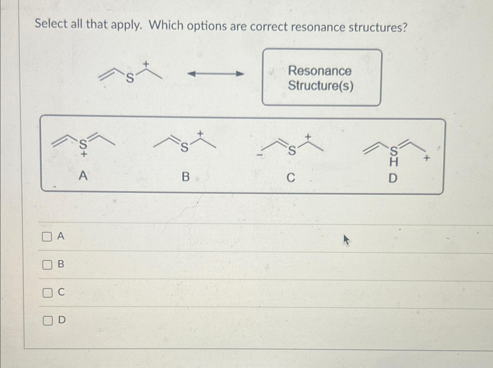 Select all that apply. Which options are correct | Chegg.com