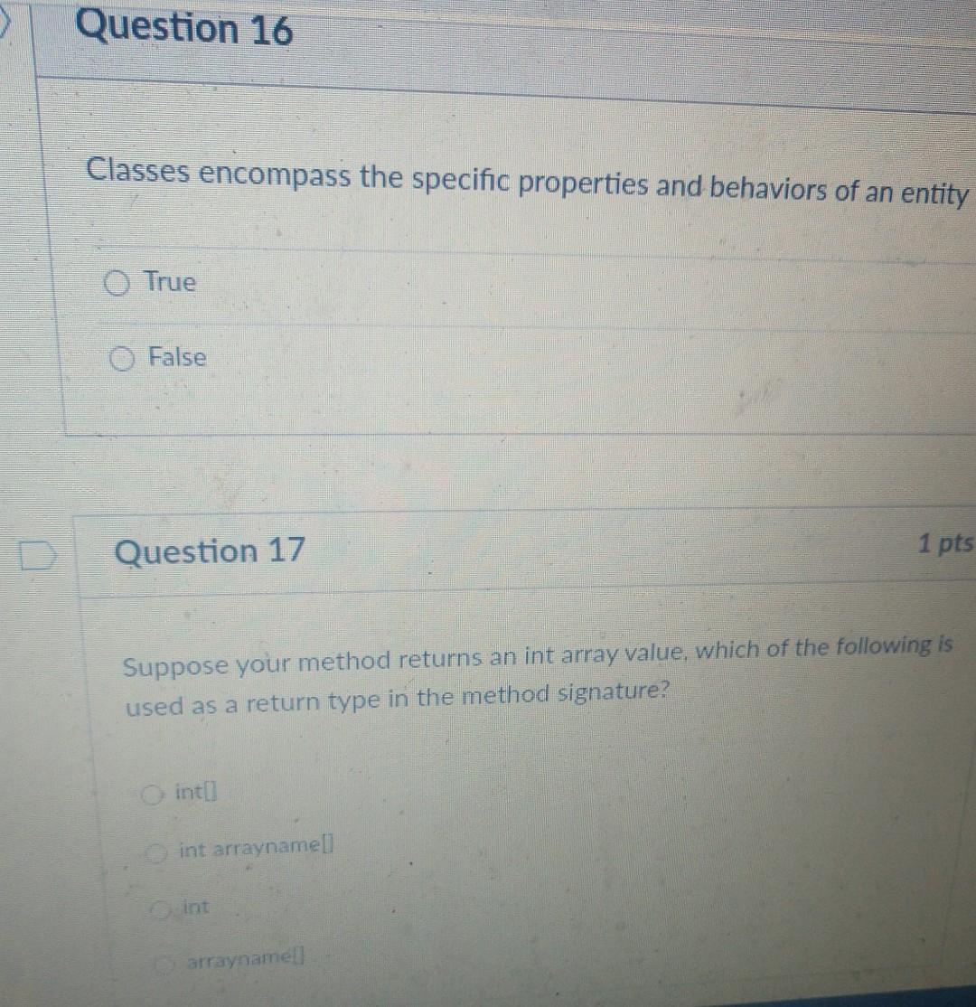 Solved Classes encompass the specific properties and | Chegg.com