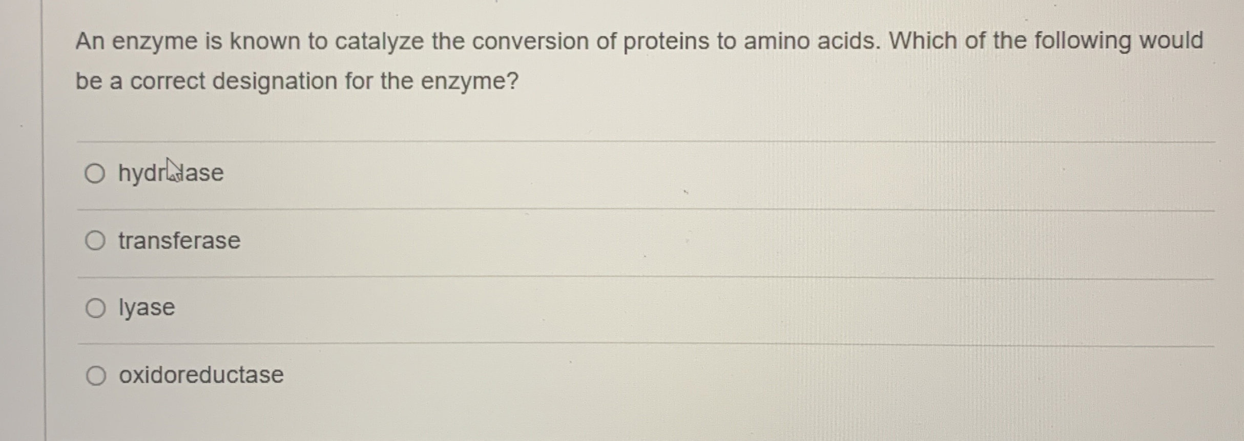 Solved An enzyme is known to catalyze the conversion of | Chegg.com