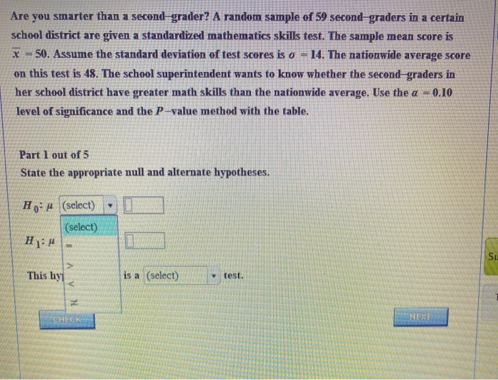 Solved 2 Are you smarter than a second grader? A random | Chegg.com