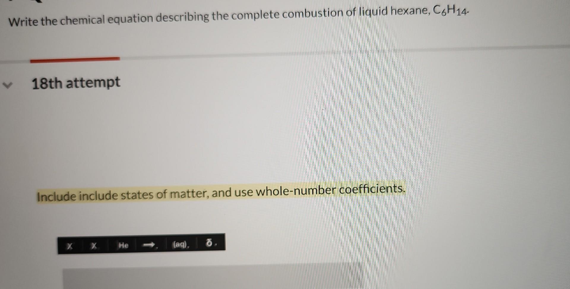Solved Write the chemical equation describing the complete | Chegg.com