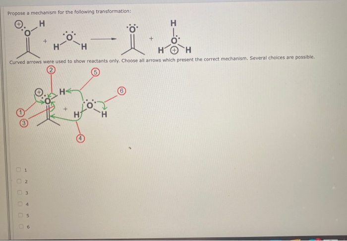 Solved Propose a mechanism for the following transformation: | Chegg.com