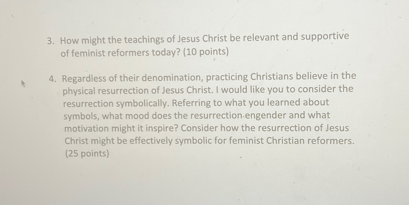 Solved How might the teachings of Jesus Christ be relevant | Chegg.com