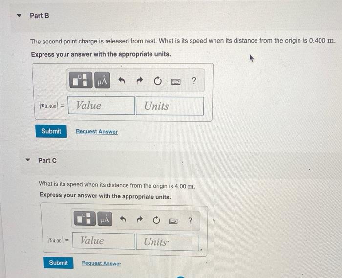 Solved A point charge 4.40μC is held fixed at the origin. A | Chegg.com