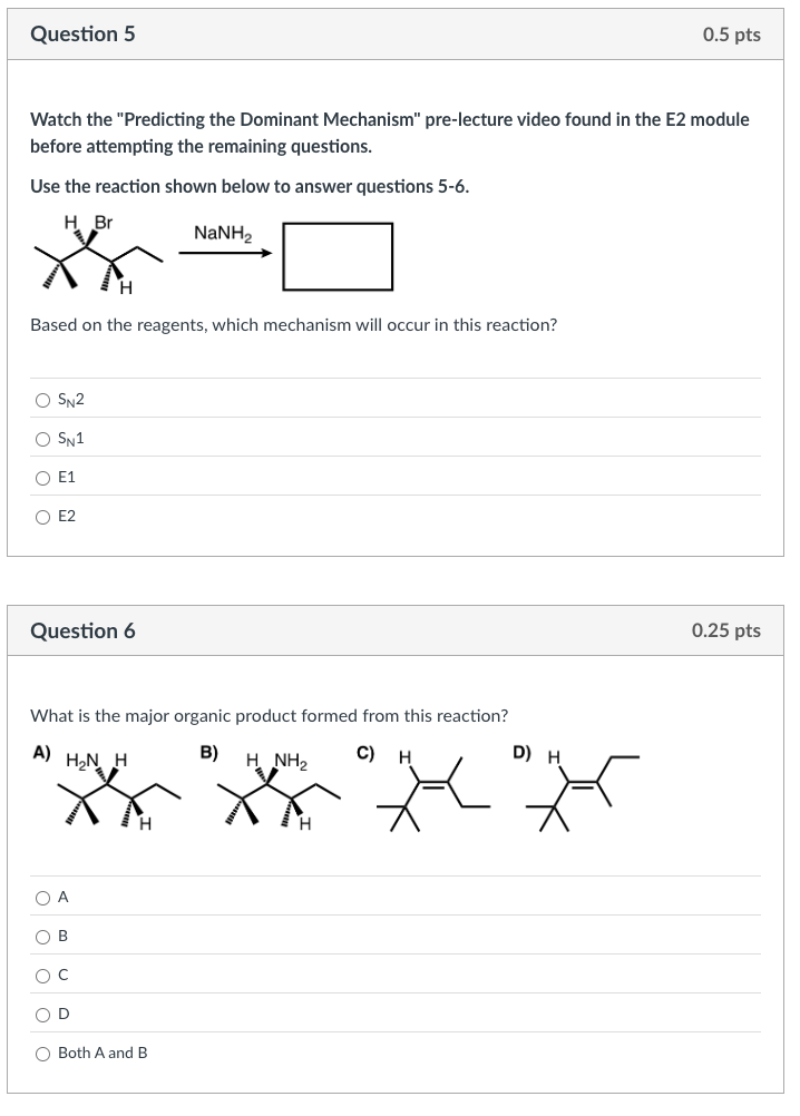 Solved Question 5 ﻿Watch the "Predicting the Dominant | Chegg.com
