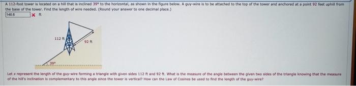 Solved Find the area of the triangle. (Assume the angle | Chegg.com
