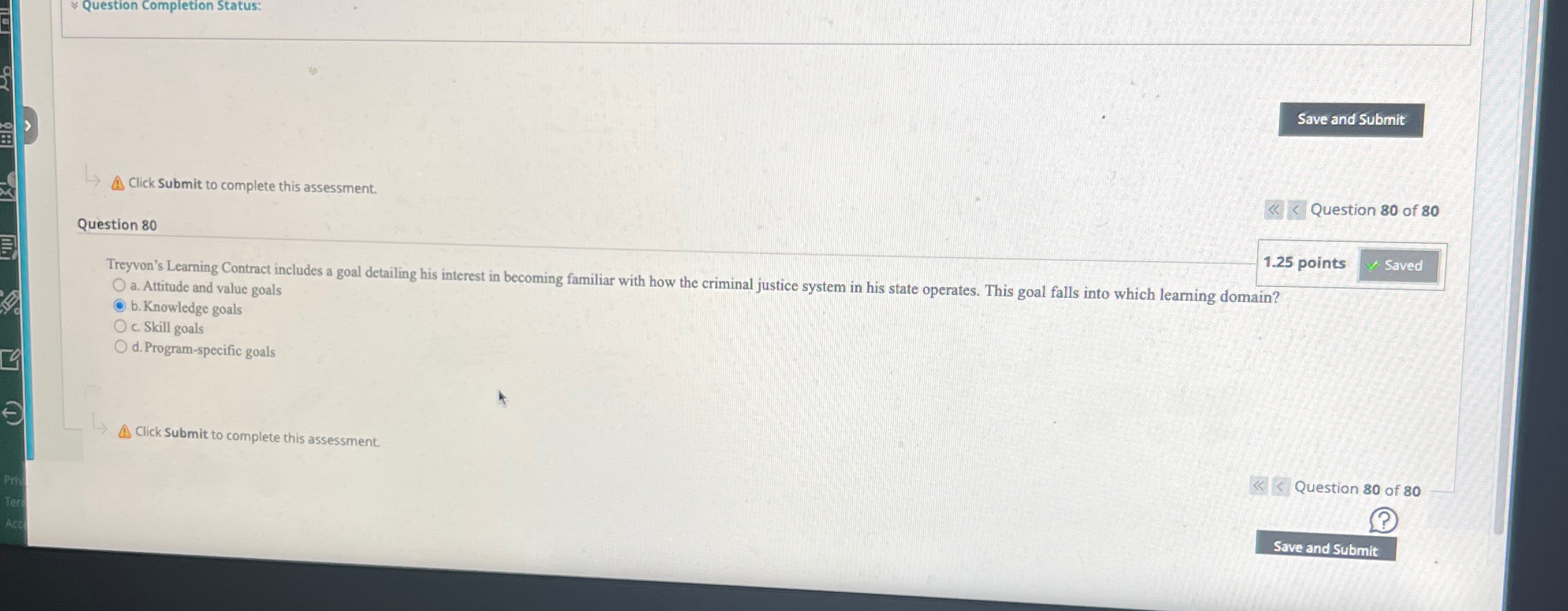 Solved Question Completion Status:???? ﻿Click Submit to | Chegg.com