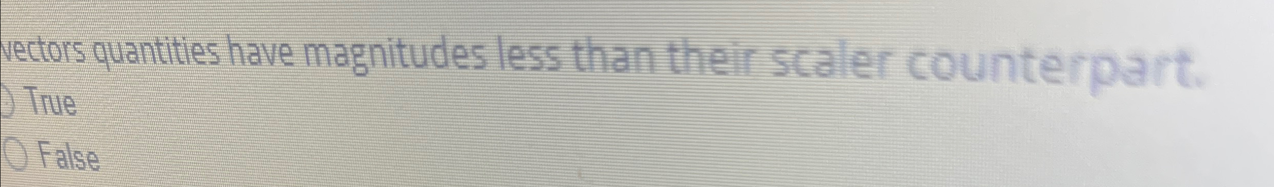 Solved vectors quantities have magnitudes less than their | Chegg.com