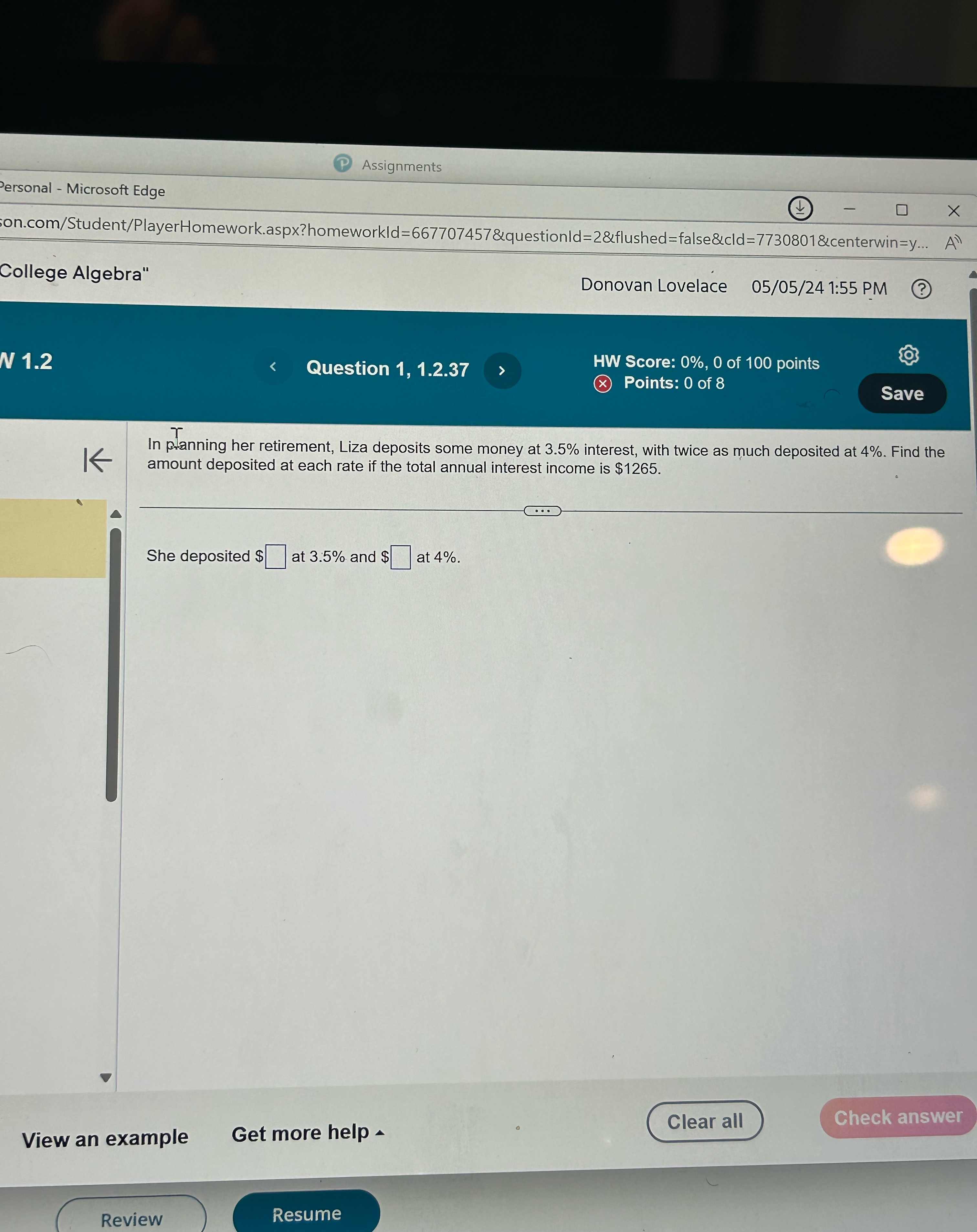 Solved AssignmentsPersonal - ﻿Microsoft | Chegg.com