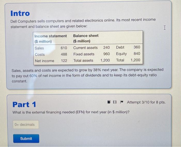 Solved Dell Computers sells computers and related | Chegg.com