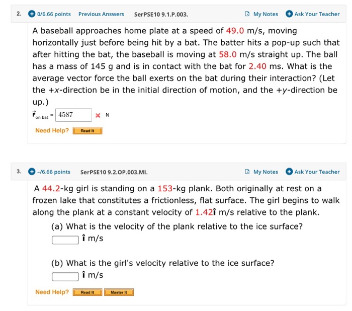 Solved 2. 0/6.66 points Previous Answers SerPSE10 9.1.P.003. | Chegg.com