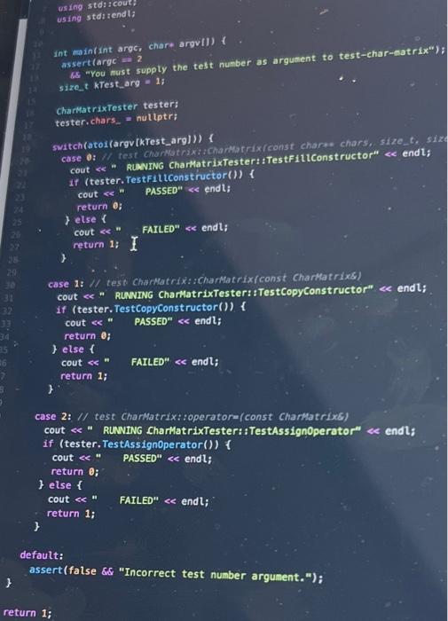 Solved cc g++ # use g++ compiler path.. # use parent dir for | Chegg.com