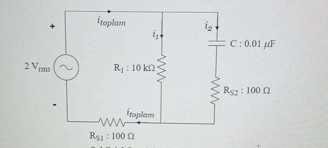 Solved i = circuit find the | Chegg.com