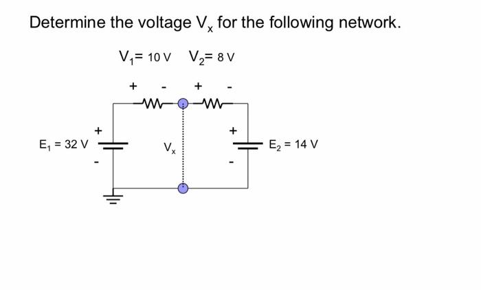 Solved Determine the voltage V1 for the following | Chegg.com