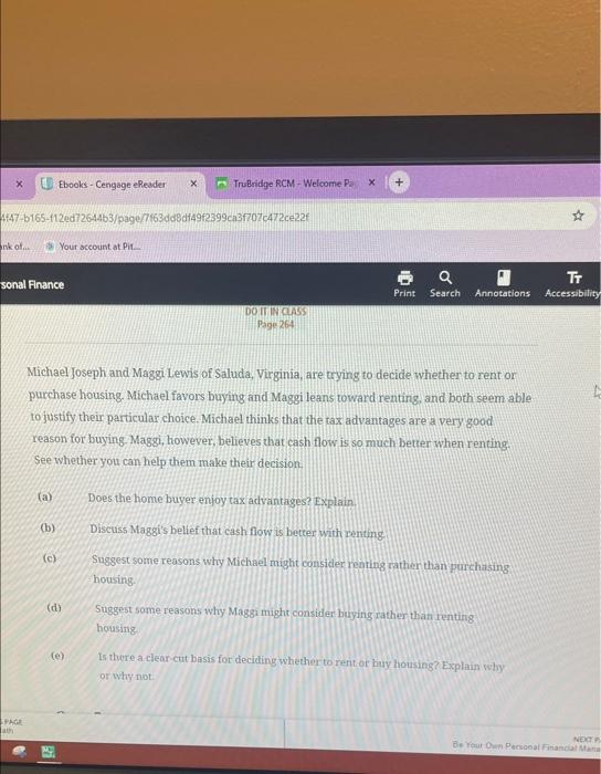 Solved Michael Joseph and Maggi Lewis of Saluda, Virginia, | Chegg.com