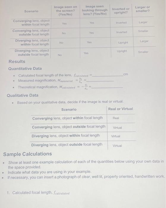 Solved distances Procedure and Data Quantitative Data - | Chegg.com