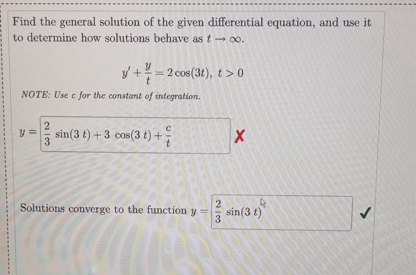 Solved Find the general solution of the given differential | Chegg.com