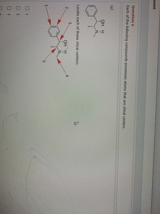 Solved Each of the following compounds possesses atoms that | Chegg.com