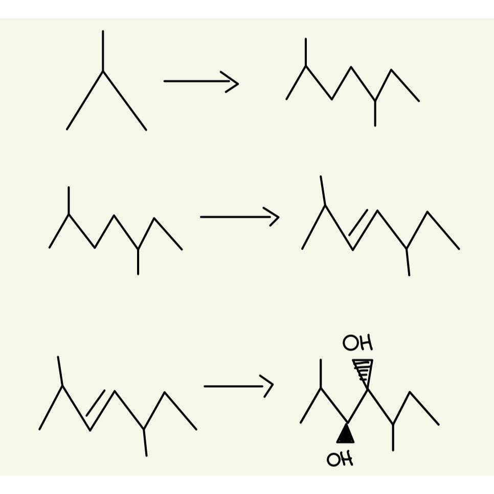 Solved Please help me solve these.Synthesis related problems | Chegg.com