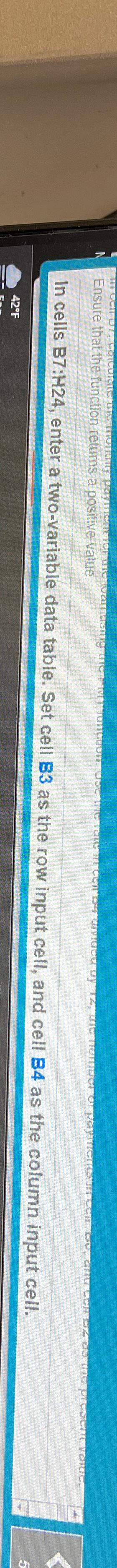 Solved Ensure that the function returns a positive valueIn | Chegg.com