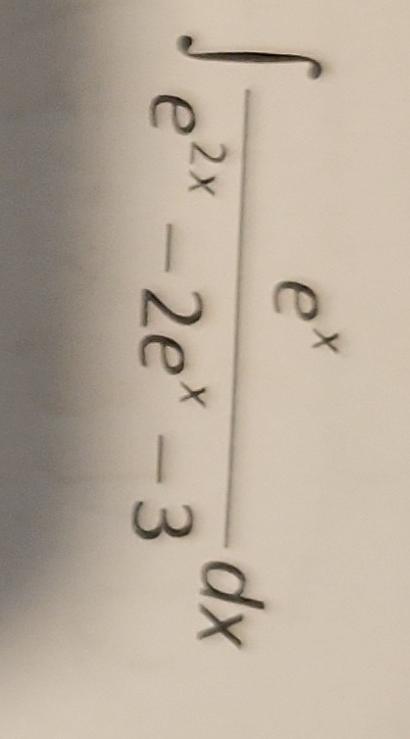 Solved ∫e2x−2ex−3exdx | Chegg.com