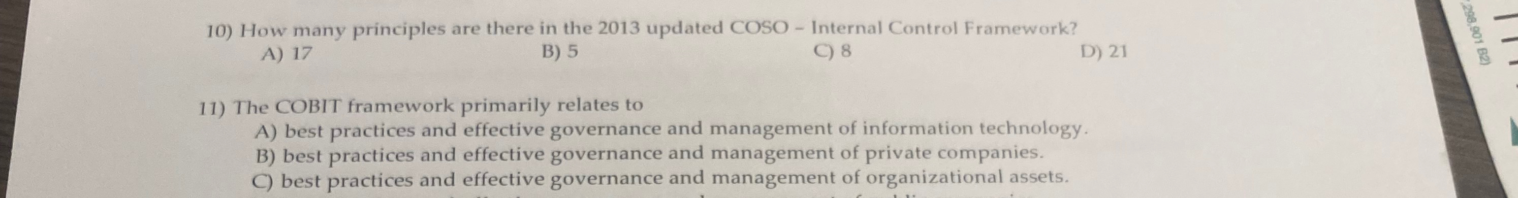 Solved How many principles are there in the 2013 ﻿updated | Chegg.com