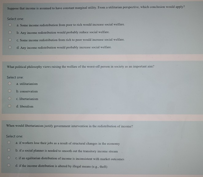 Solved Suppose that income is assumed to have constant | Chegg.com