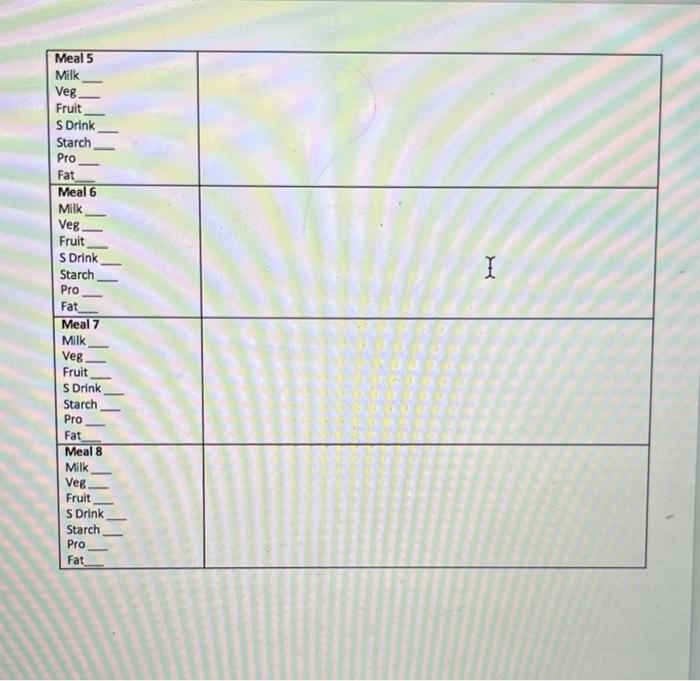 hi!! Please help with filling out all rhe charts, i | Chegg.com
