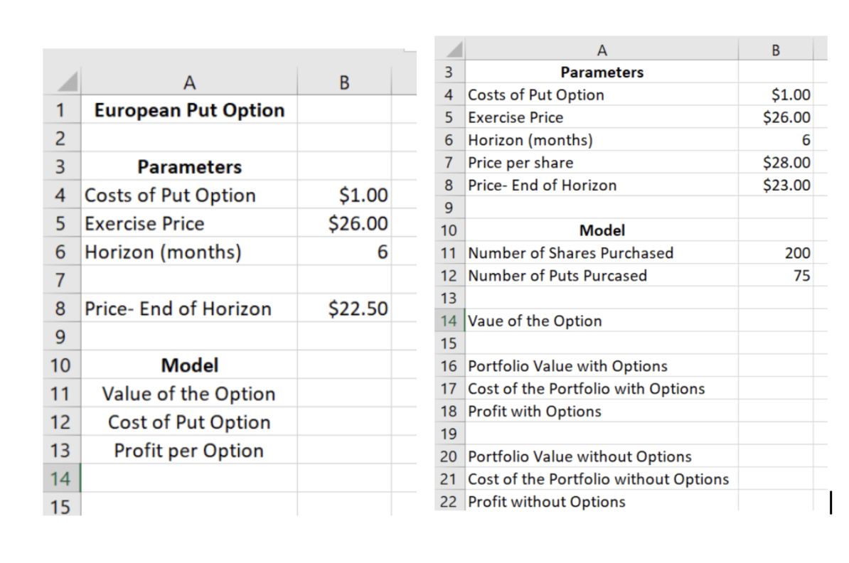 Solved A put option in finance allows you to sell a share of | Chegg.com