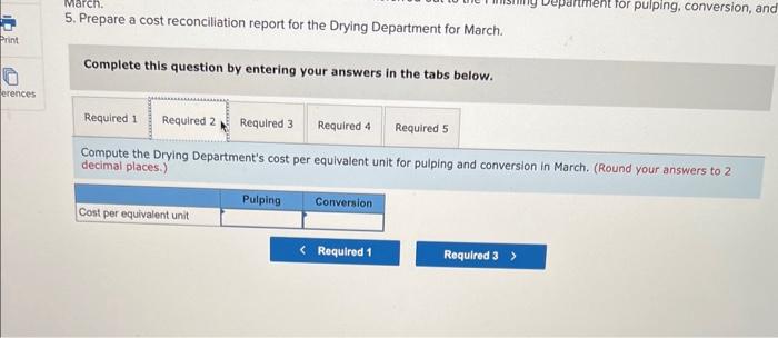 Solved Exercise 4-11 (Algo) Comprehensive Exercise; Second | Chegg.com