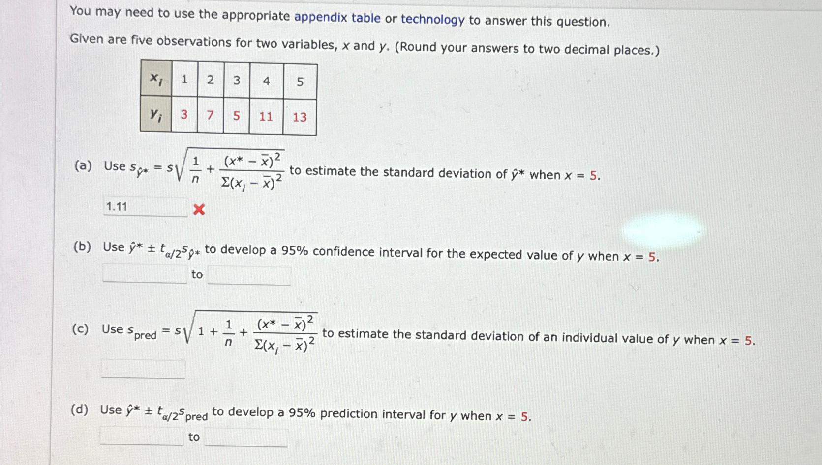 Solved You may need to use the appropriate appendix table or | Chegg.com