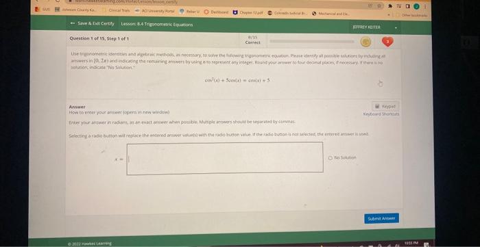 [Solved]: Um Cay Ka USIN=3.654/ta/Lesion/ceny Cal Tr - Save
