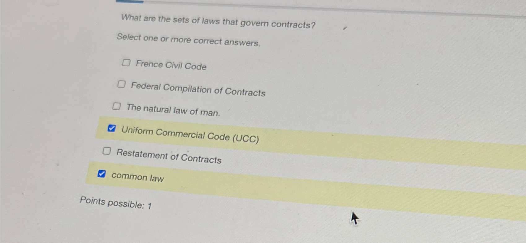 Solved What are the sets of laws that govern | Chegg.com