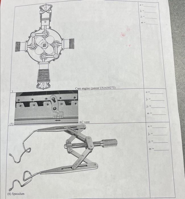 Solved For the mechanisms below draw their 2D skeleton | Chegg.com