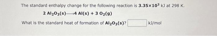 Solved The standard heat of formation for CH3CH2OH(g) is | Chegg.com